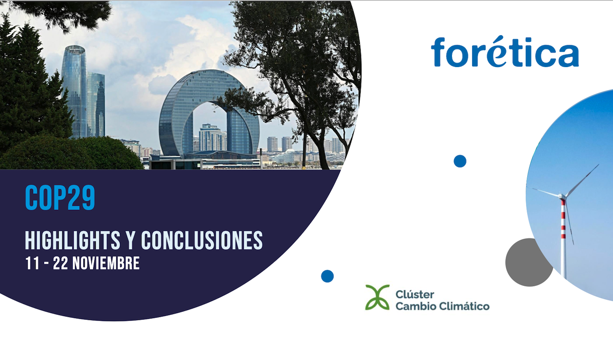 COP29 - Highlights y Conclusiones - Forética